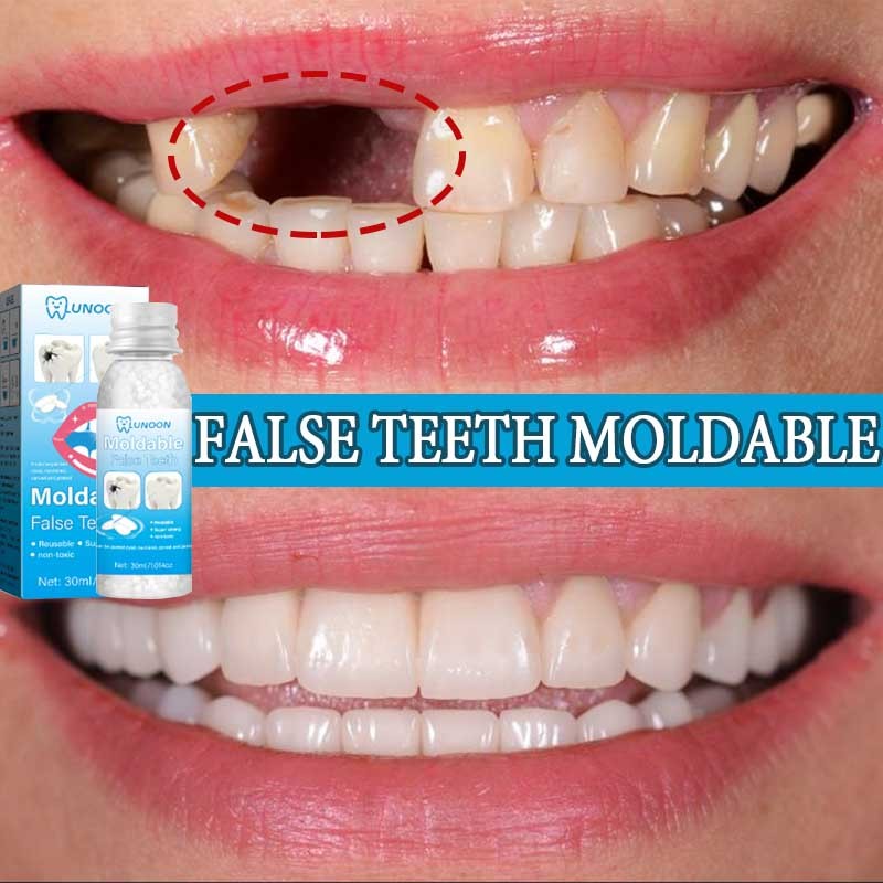 Moldable false teeth original tooth repair false teeth moldable ...