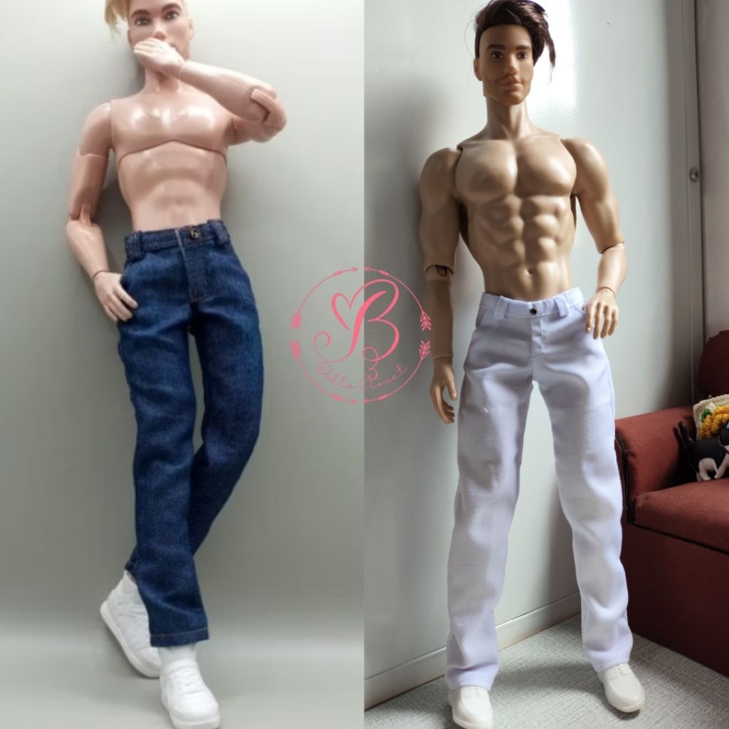Pants for 29cm-31cm Male dolls,Ken dolls,1/6 scale dolls/Adonis body ...