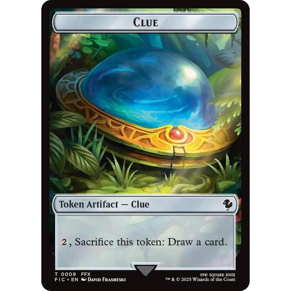 MTG Clue (0009) // Treasure (0036) Double-Sided Token (Surge Foil ...