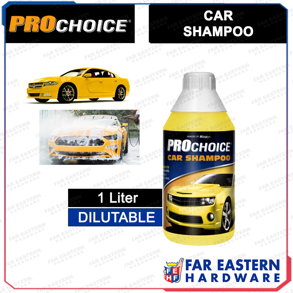 PROCHOICE Car Shampoo 1 Liter MICROTEX MTX | Shopee Philippines