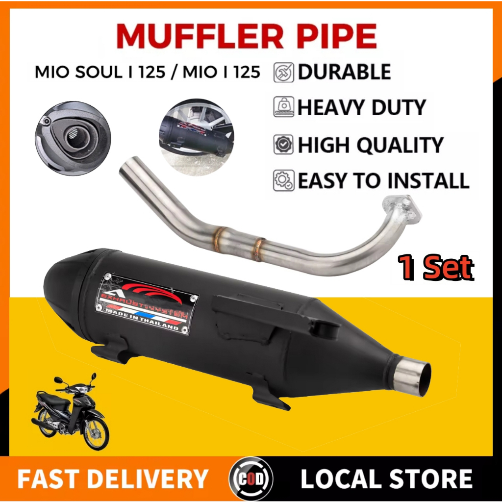 Pipe Mio i125 VЗ For Mio Sporty Muffer Chicken Pipe Mio i 125/Soul i125 ...
