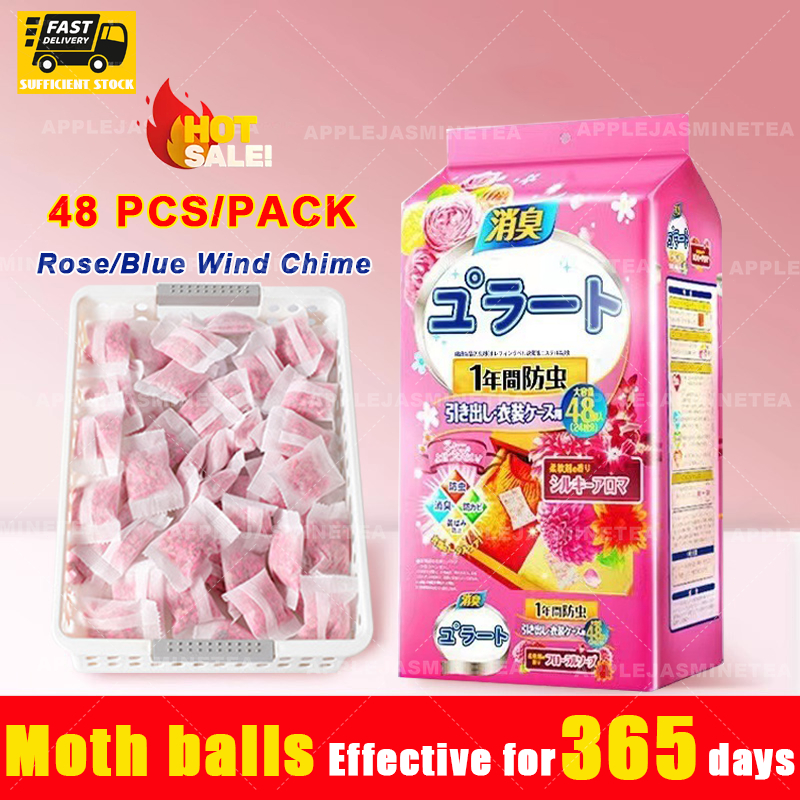 【48pcs/pack】moth balls Individually packaged Insect Repellent Closet ...