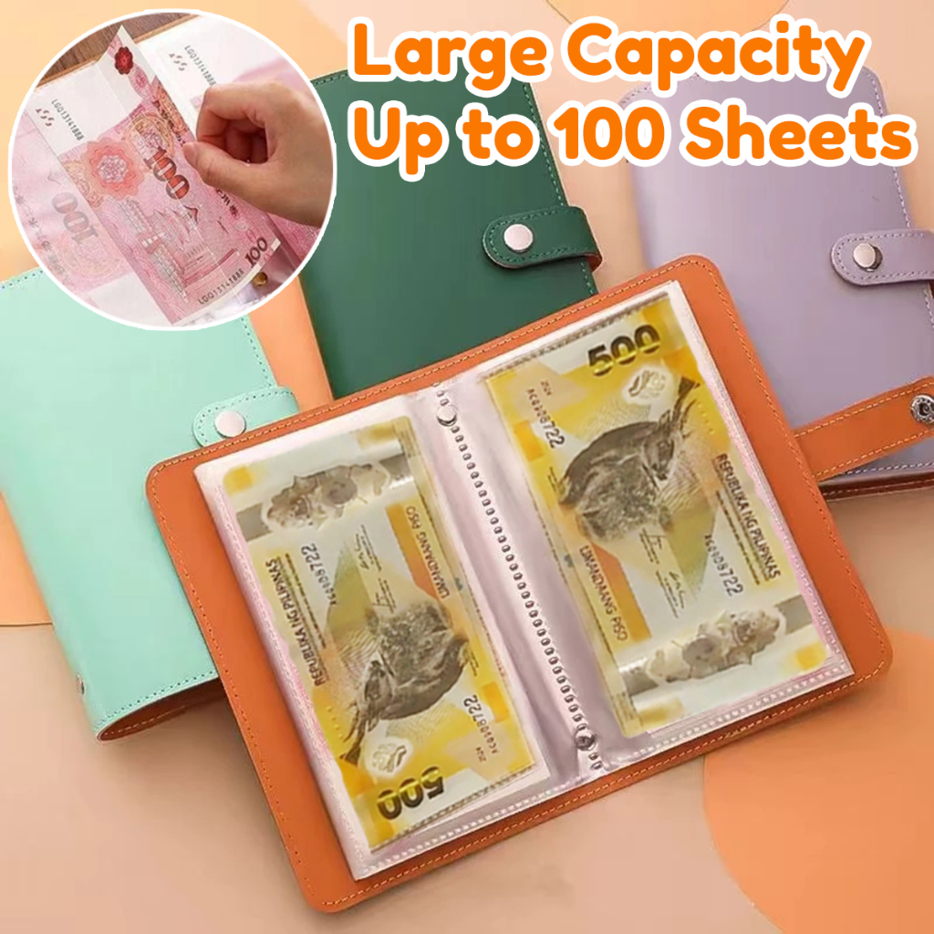 A6 100 envelope savings challenge Budget Binder Money Savings Notebook ...