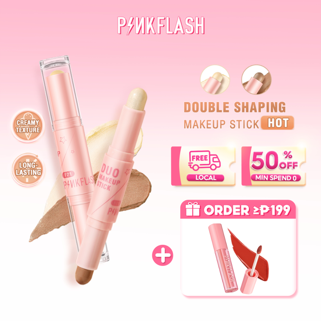 PINKFLASH Blush Highlighting Magic Shaping Flicker Honey Creamy Smooth ...