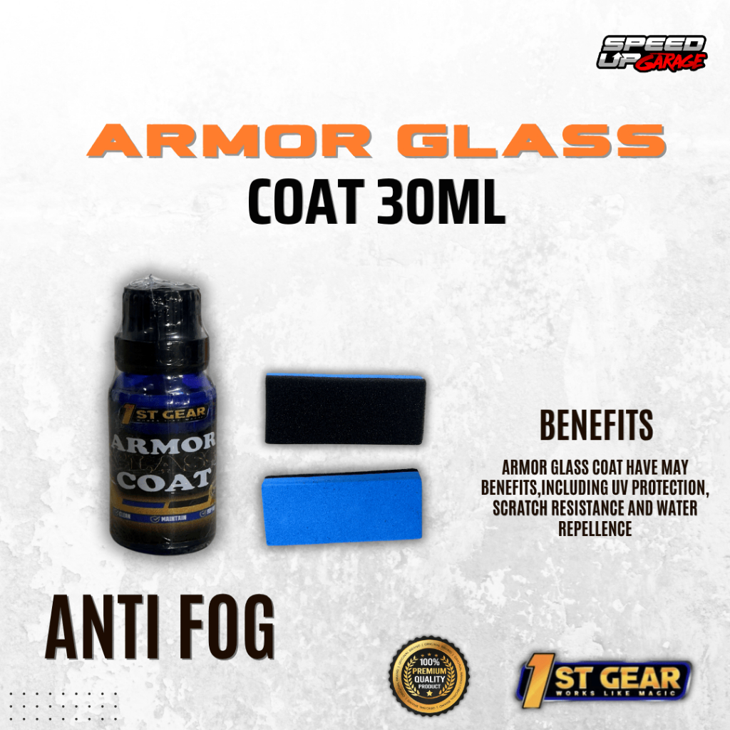 ARMOR GLASS COAT 30ML 1ST GEAR | Shopee Philippines