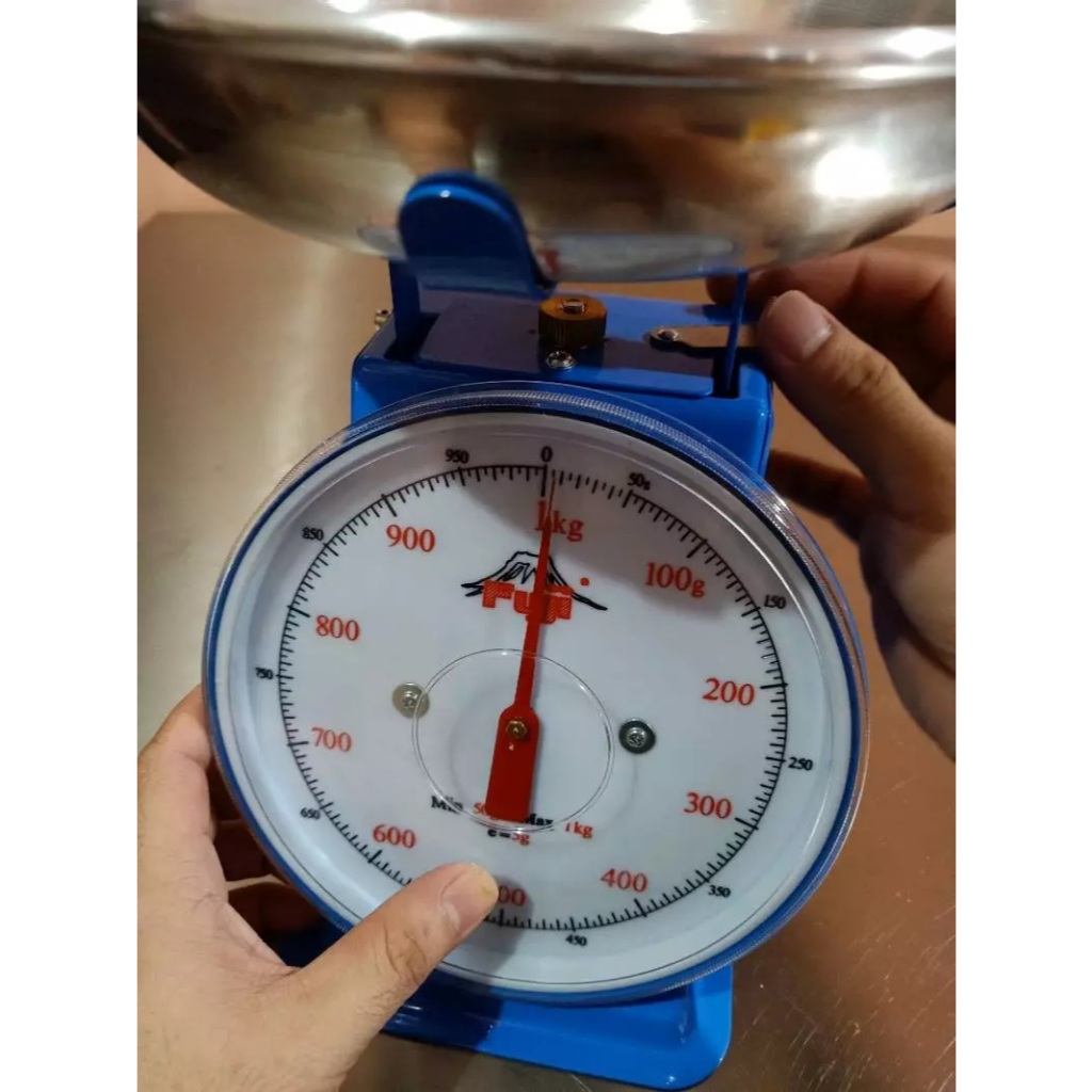 Fuji Weighing Scale 500g / 1kg / 2kg / 5kg – Heavy-Duty | Flat Pan or ...