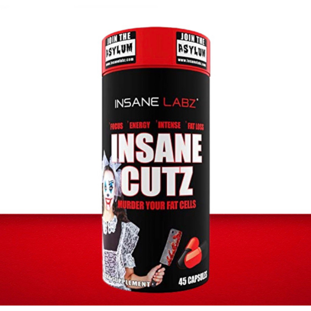 Insane Labz Insane Cutz 45 Capsules Thermogenic Fat Burner Weight Loss ...