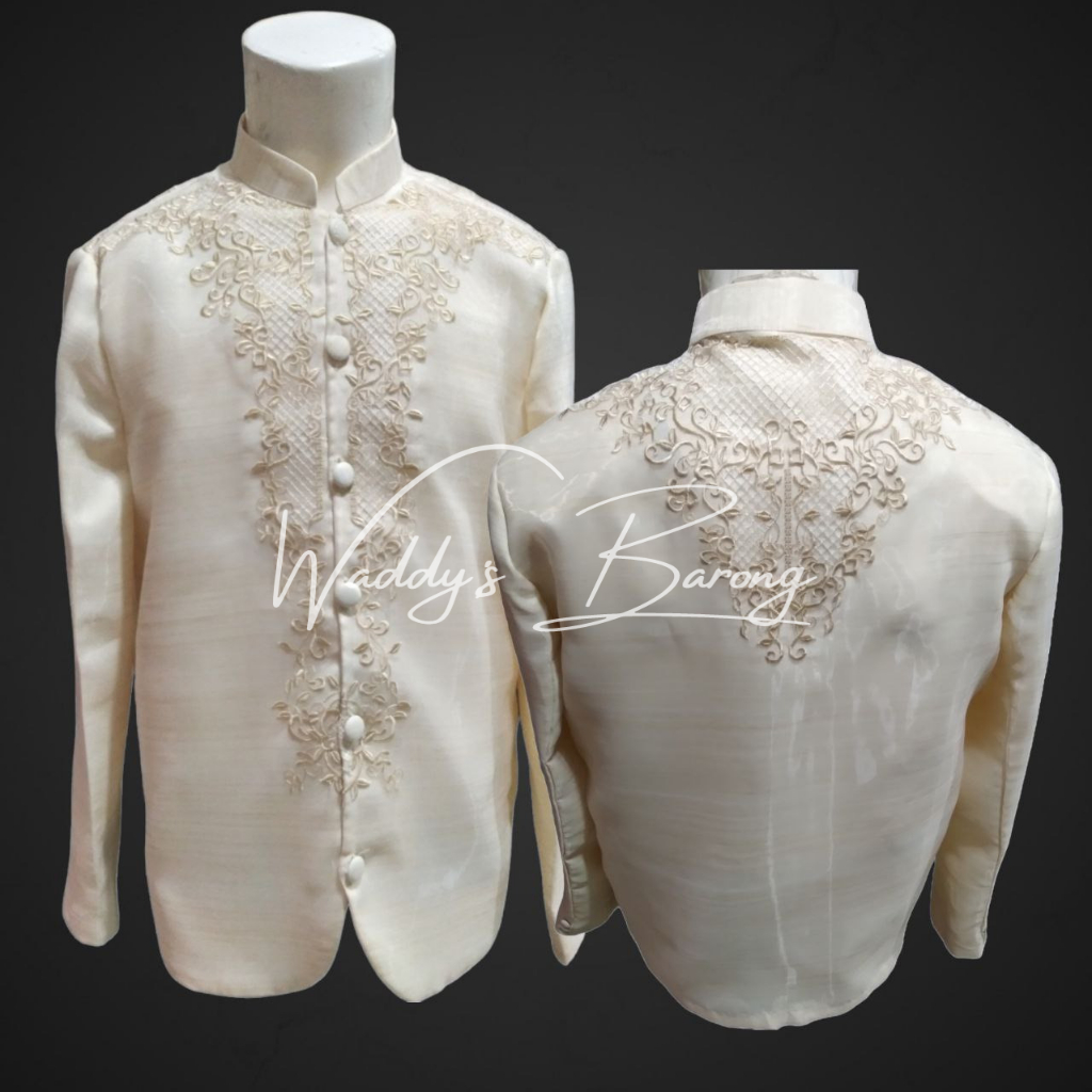 Coat barong with batok design | Shopee Philippines