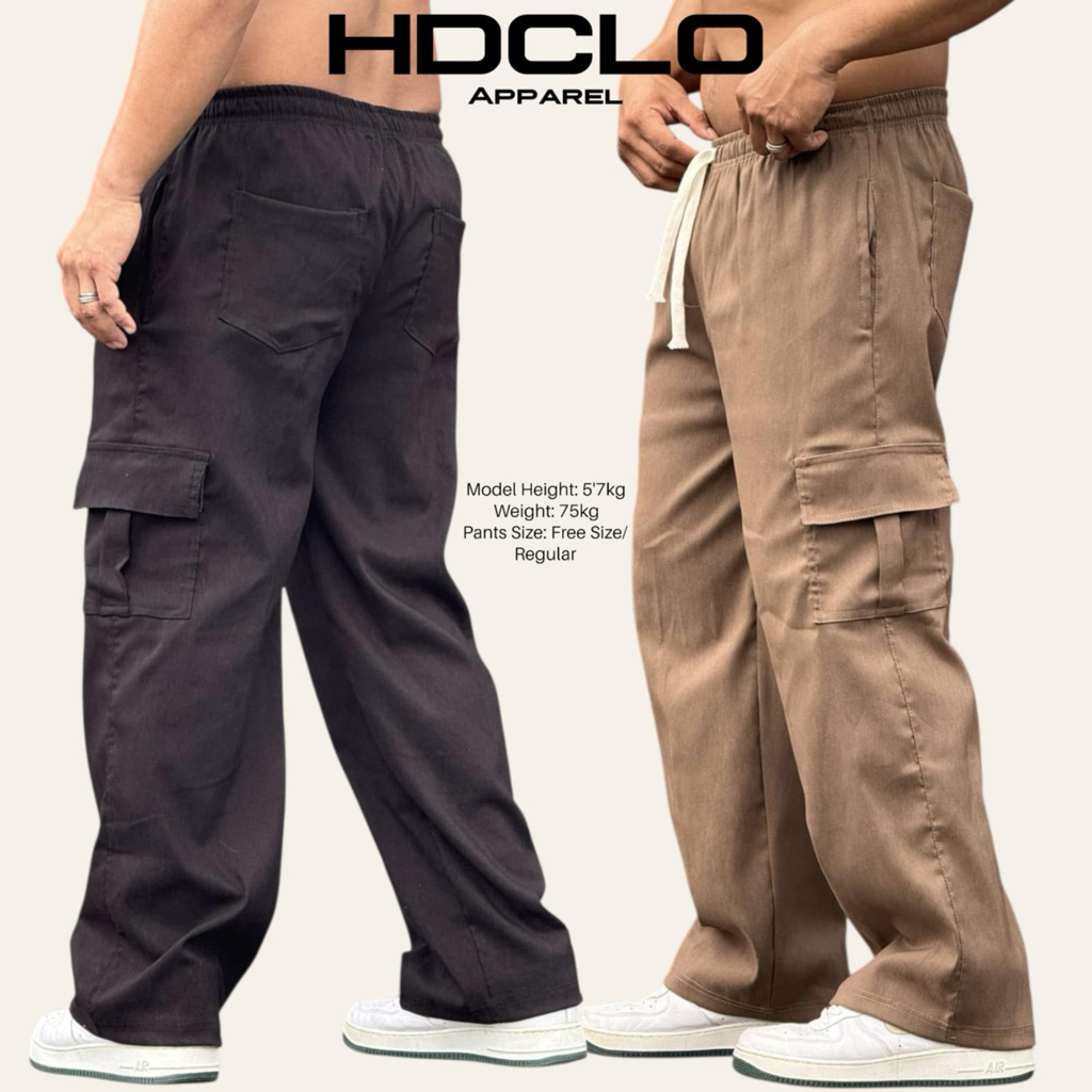 6 Pocket StraightCut Cargo pants | Straight Cut | Maong Type | Makapal ...