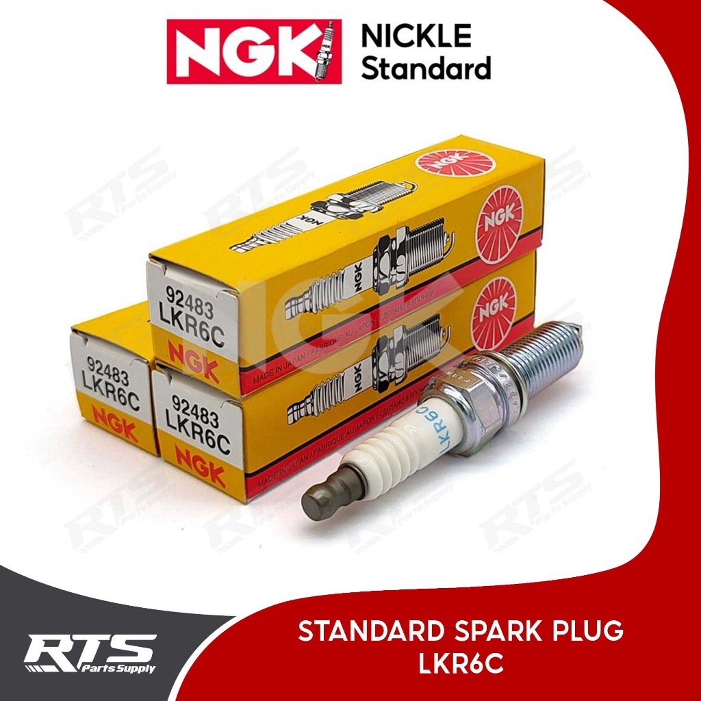 NGK LKR6C Standard Spark plug Toyota Wigo 1.0 G E / 1.5 1KR-FE 1KR-VE ...