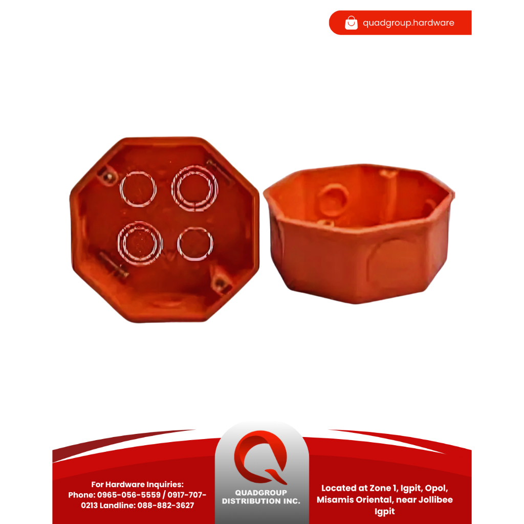 OMNI : WSJ-001 SURFACE TYPE PVC JUNCTION BOX | Shopee Philippines