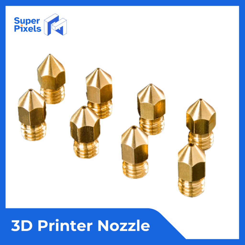 Nozzle for 3D Printer Mk8 E3D Brass Stainless Steel | Shopee Philippines