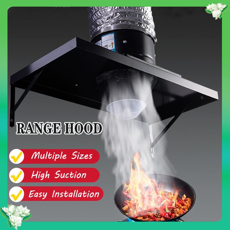 Multi-power simple range hood, high suction exhaust fan set Kitchen ...
