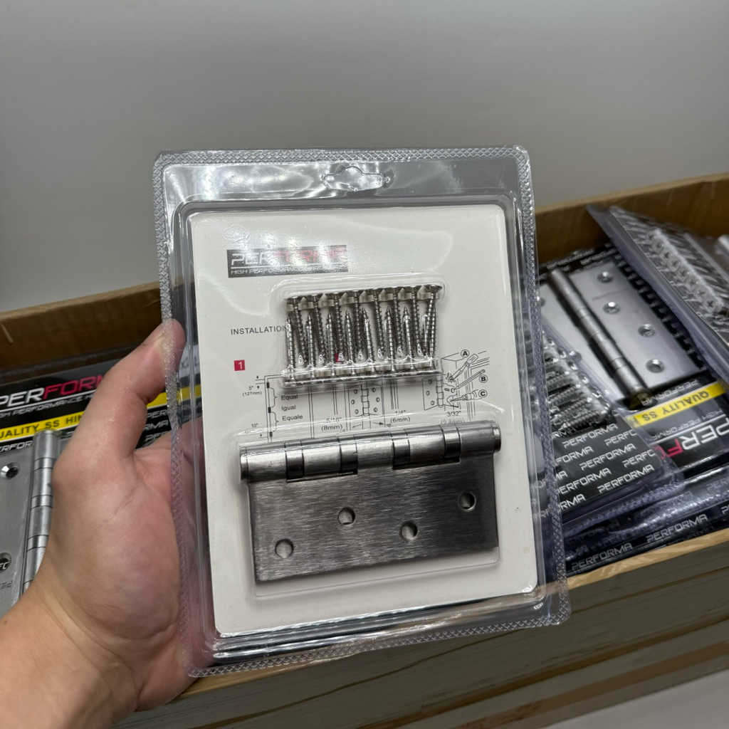 PERFORMA Solid Stainless Steel Ball Bearing Door Hinges (per pair ...