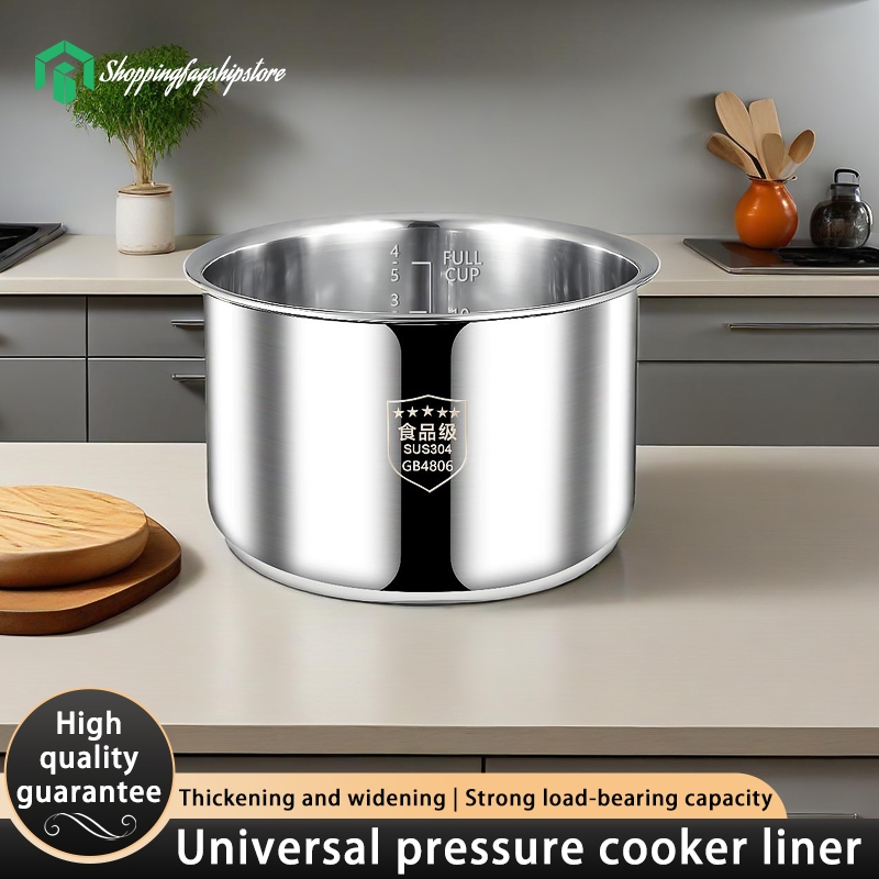 304 stainless steel universal food grade rice cooker with uncoated ...