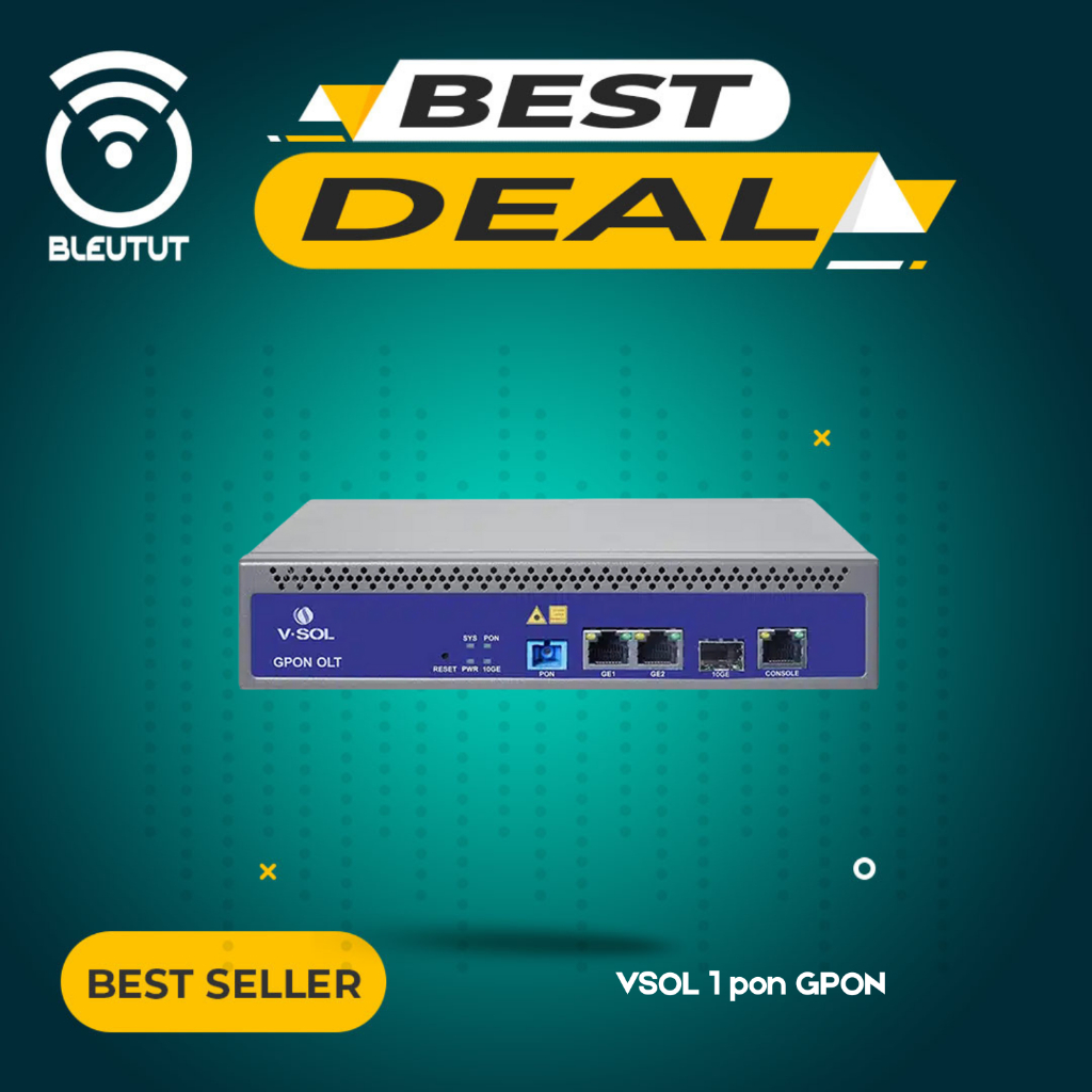 VSOL V1600GS-F / V1600GS-ZF (ZTE)– 1-Port GPON OLT with Fan & Bracket ...