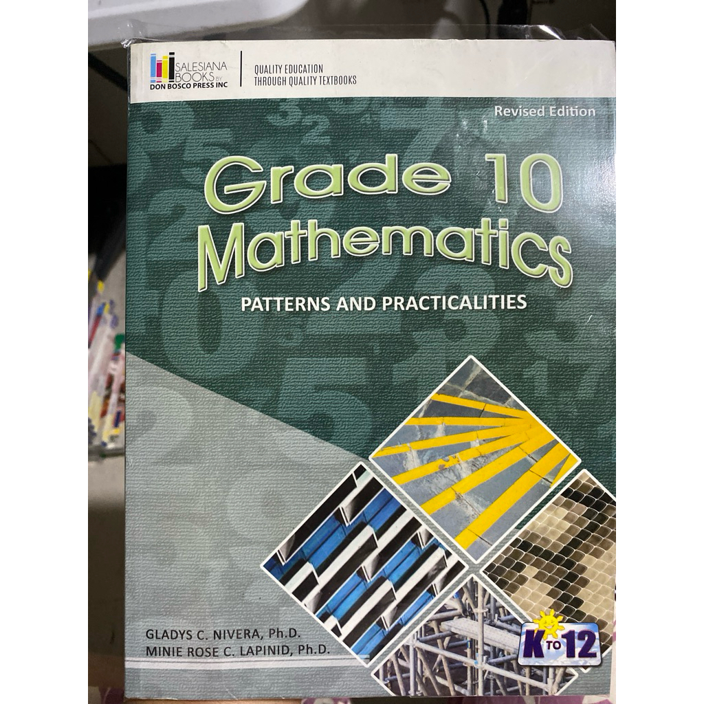 Grade 10 Mathematics Patterns and Practicalities | Shopee Philippines