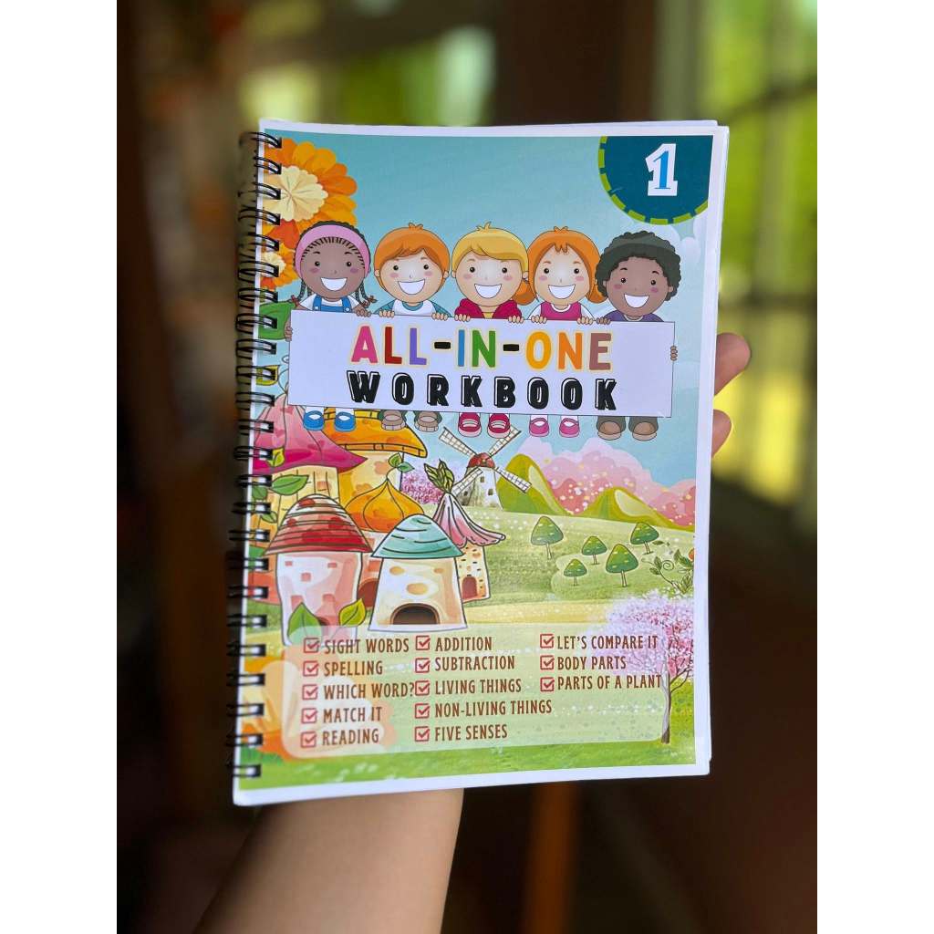 All-in-One Learning Workbook for Kids – Sight Words, Reading, Math ...