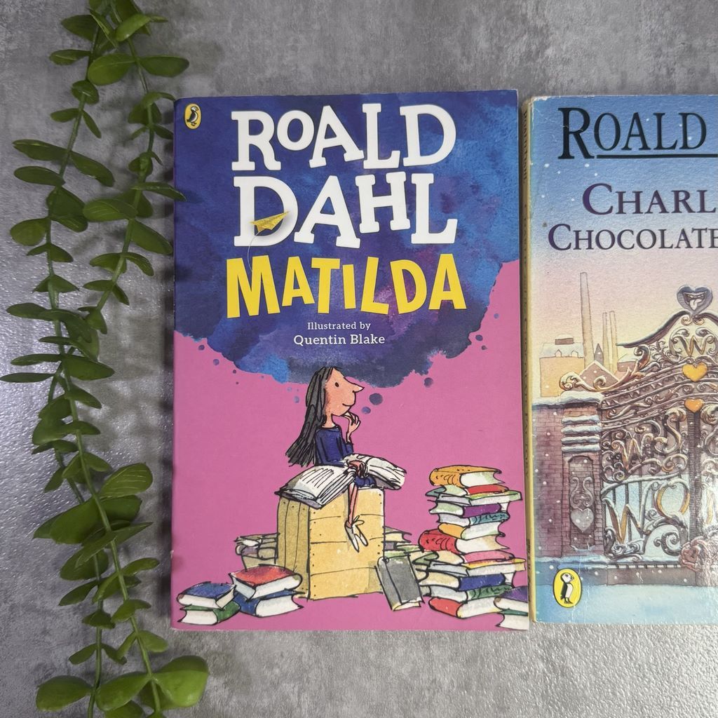Matilda + The BFG + Charlie and the Chocolate Factory by Roald Dahl ...