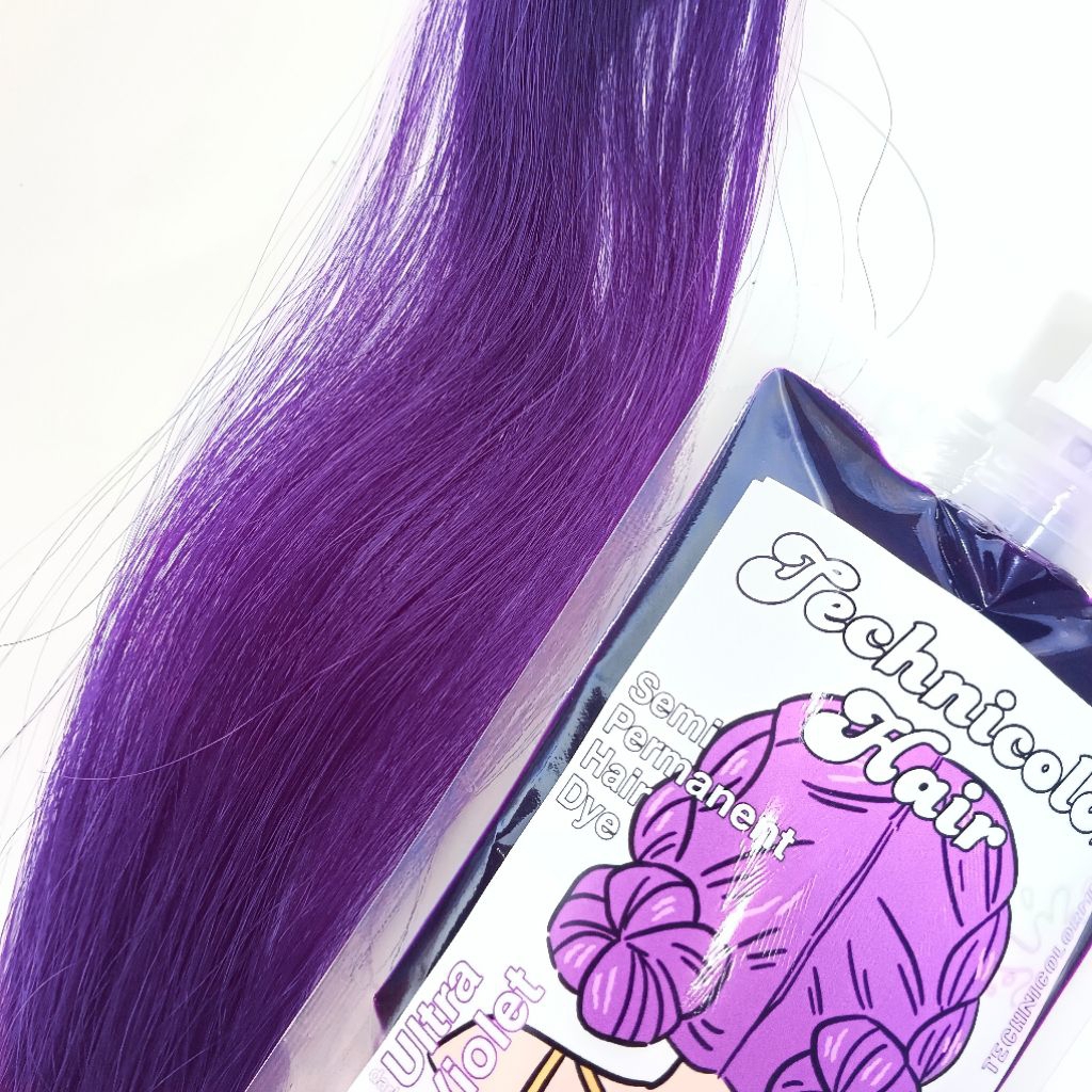 Ultra Violet Technicolor Hair Semi Permanent Hair Dye 110ml | Shopee ...