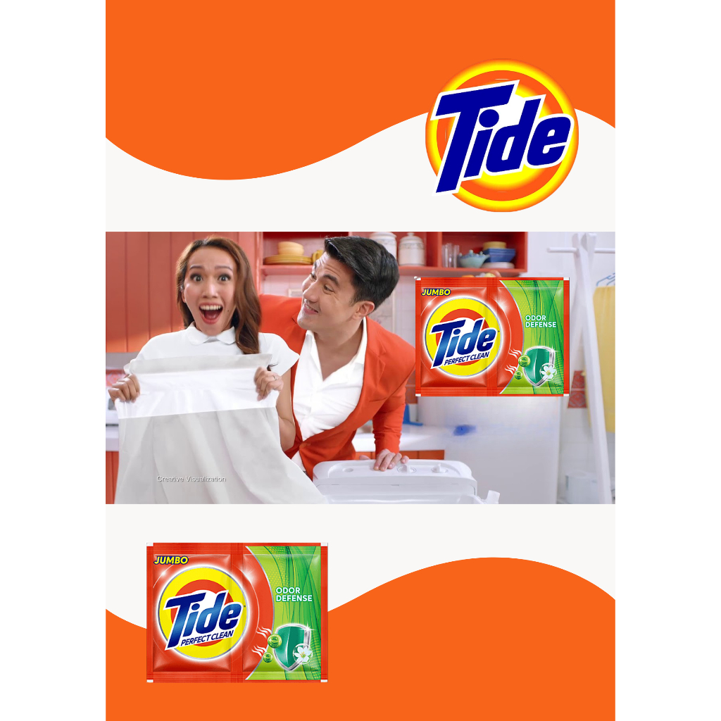 Tide Perfect Clean Odor Defense Antibac Twin Jumbo Pack Pack 67g 6's ...
