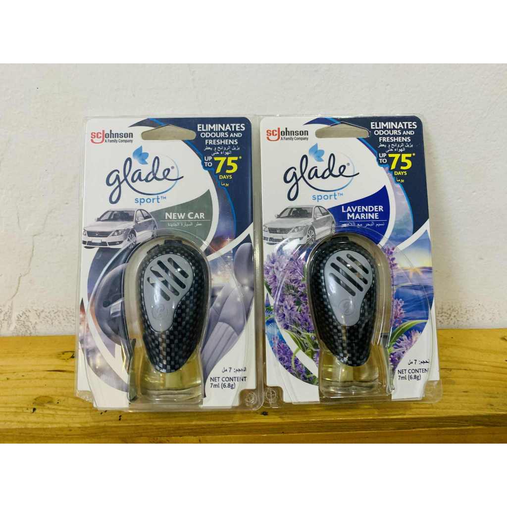 Glade Sport Primary Car Air Freshener 7ml | Shopee Philippines