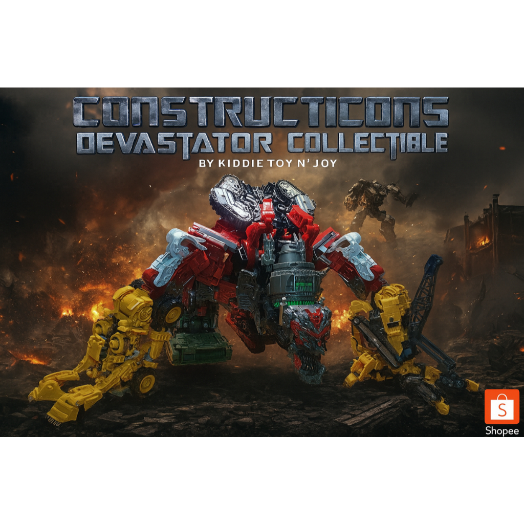 Robot Toy Model Figure for Child Kids Constructicons Devastator ...