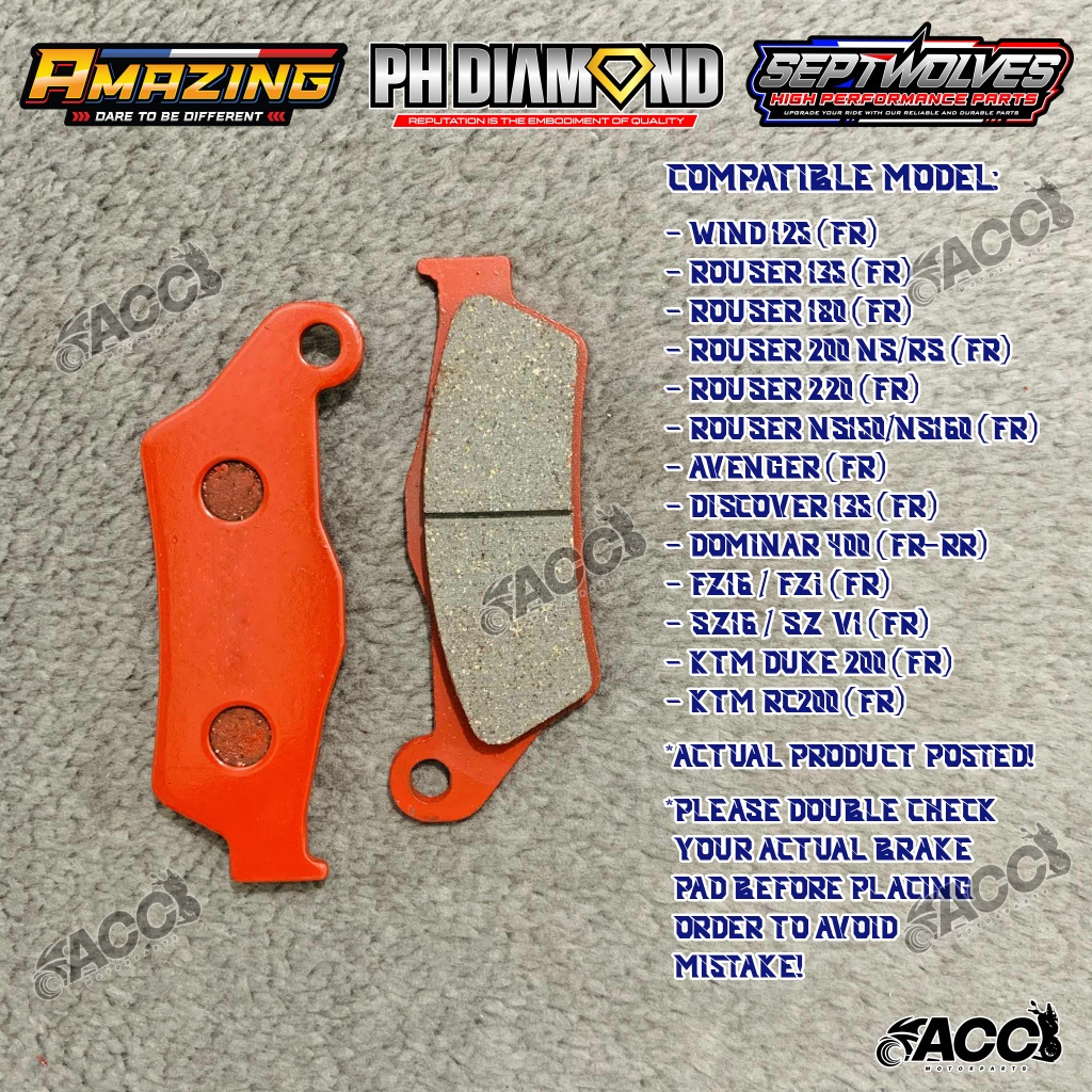 Wind 125, Rouser, Avenger, Discover, Dominar, SZ16, FZ16, FZi, Duke ...