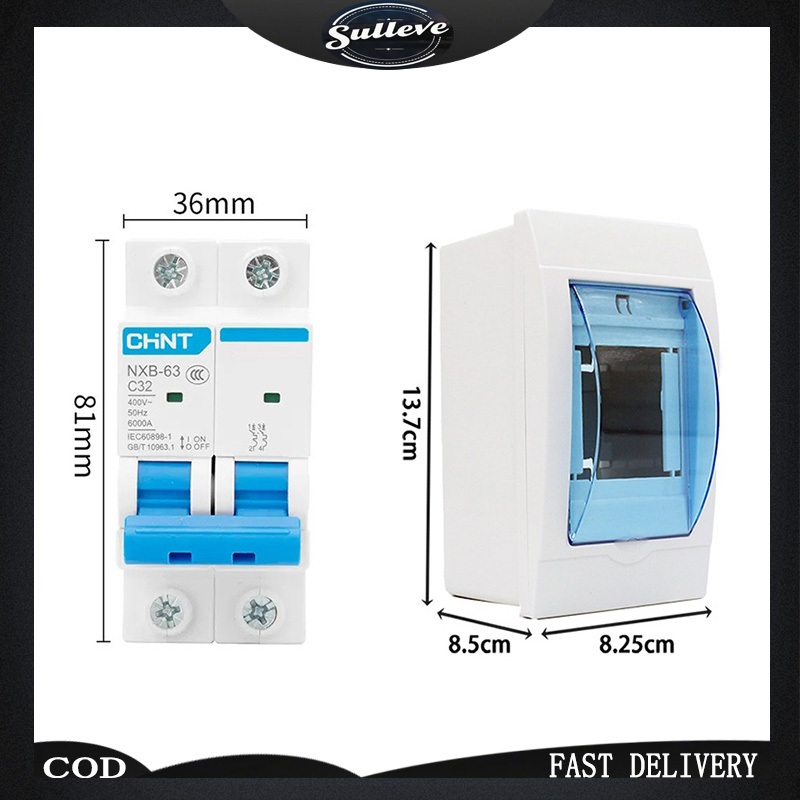 2P 20A-32A CHINT Electric Circuit Breaker Electric Circuit Breaker 2 ...