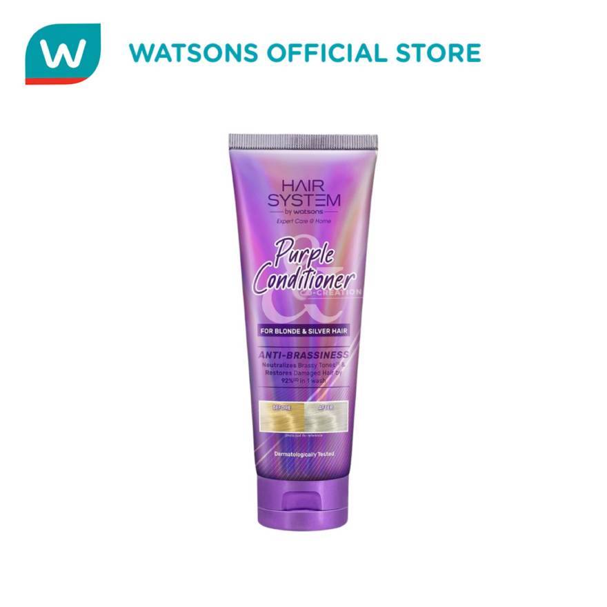 WATSONS Hair System Purple Conditioner 250ml | Shopee Philippines