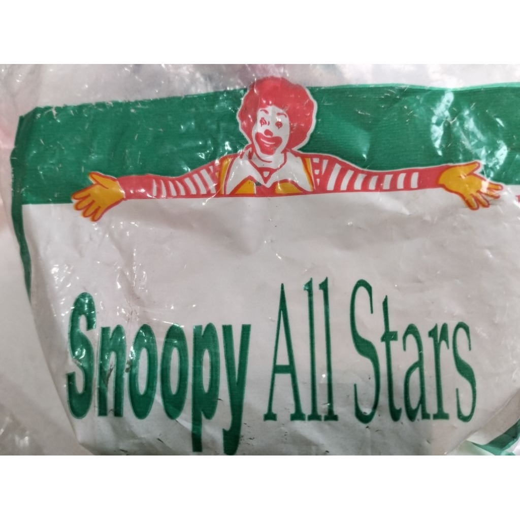 (Sealed) 1996 McDo Snoopy All Stars Collectible Figures | Shopee ...