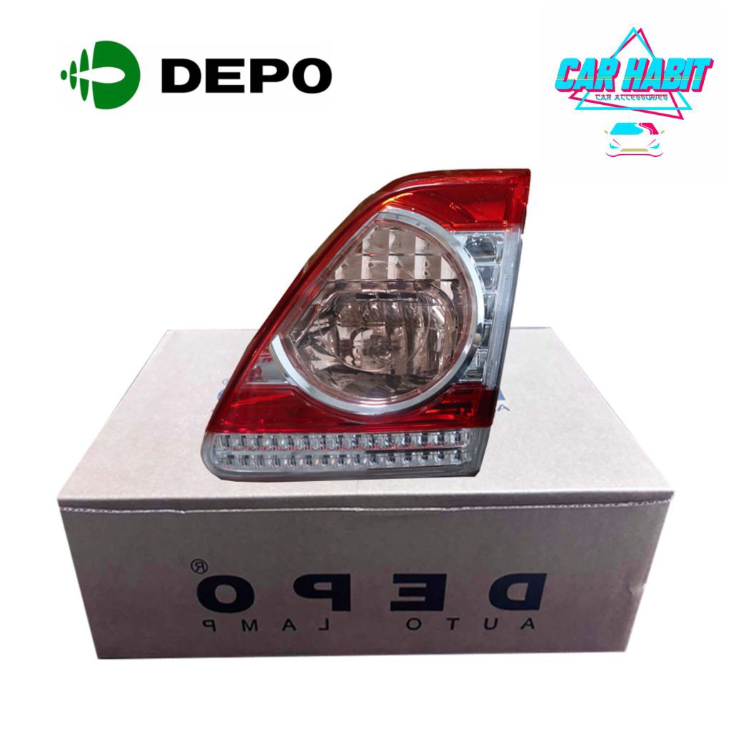 Toyota Corolla Altis Depo Tail Light Tail Lamp 2010 2011 2012 2013 2014 (Right Side) | Shopee ...
