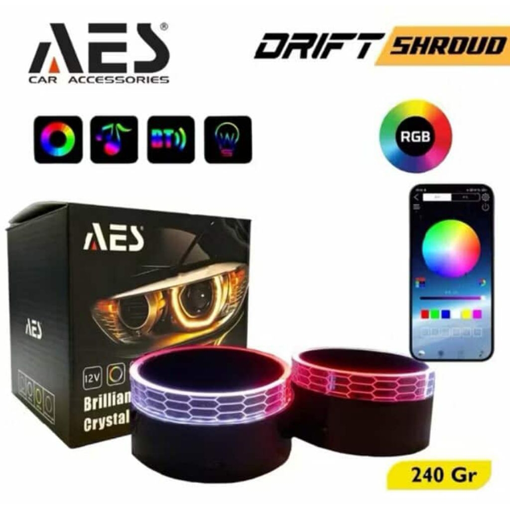 AES 5D BELANG DIAMOND CRISTAL SHROUD SLIM 2.5 INCH 2pcs | Shopee ...