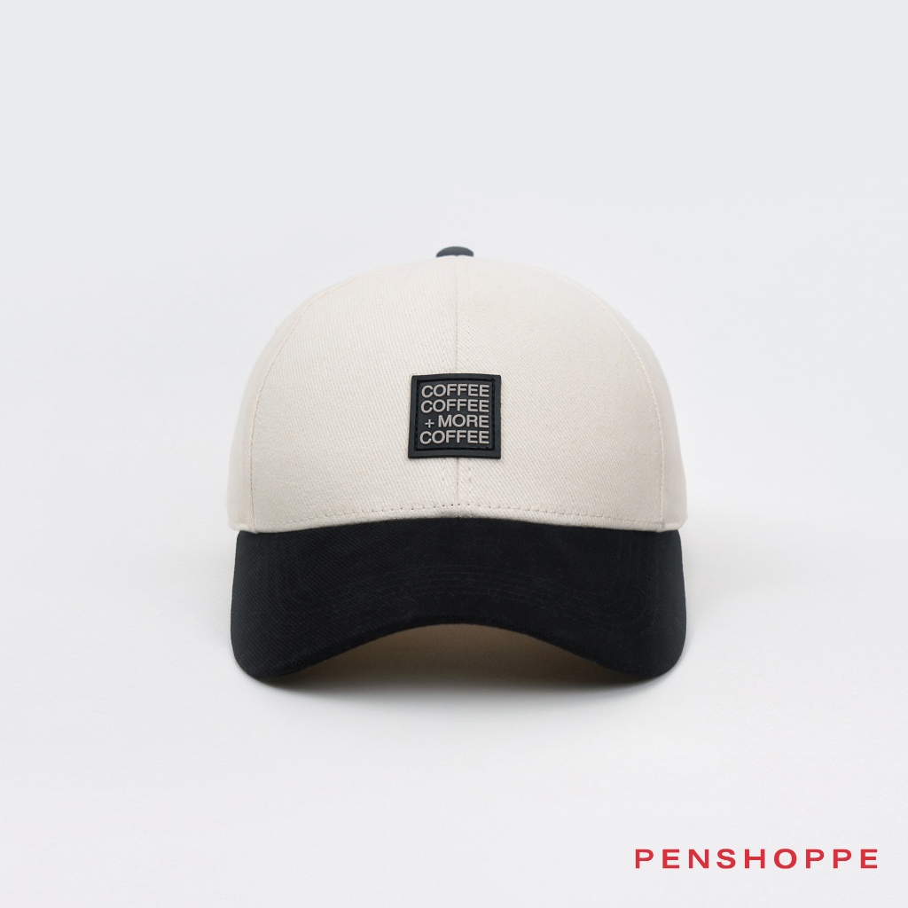 Penshoppe Varsity Cap with Flat Emrboidery (Off White) | Shopee Philippines