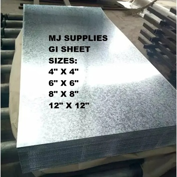 Galvanized Iron Sheet 1.0mm (measured by INCHES) (different size ...