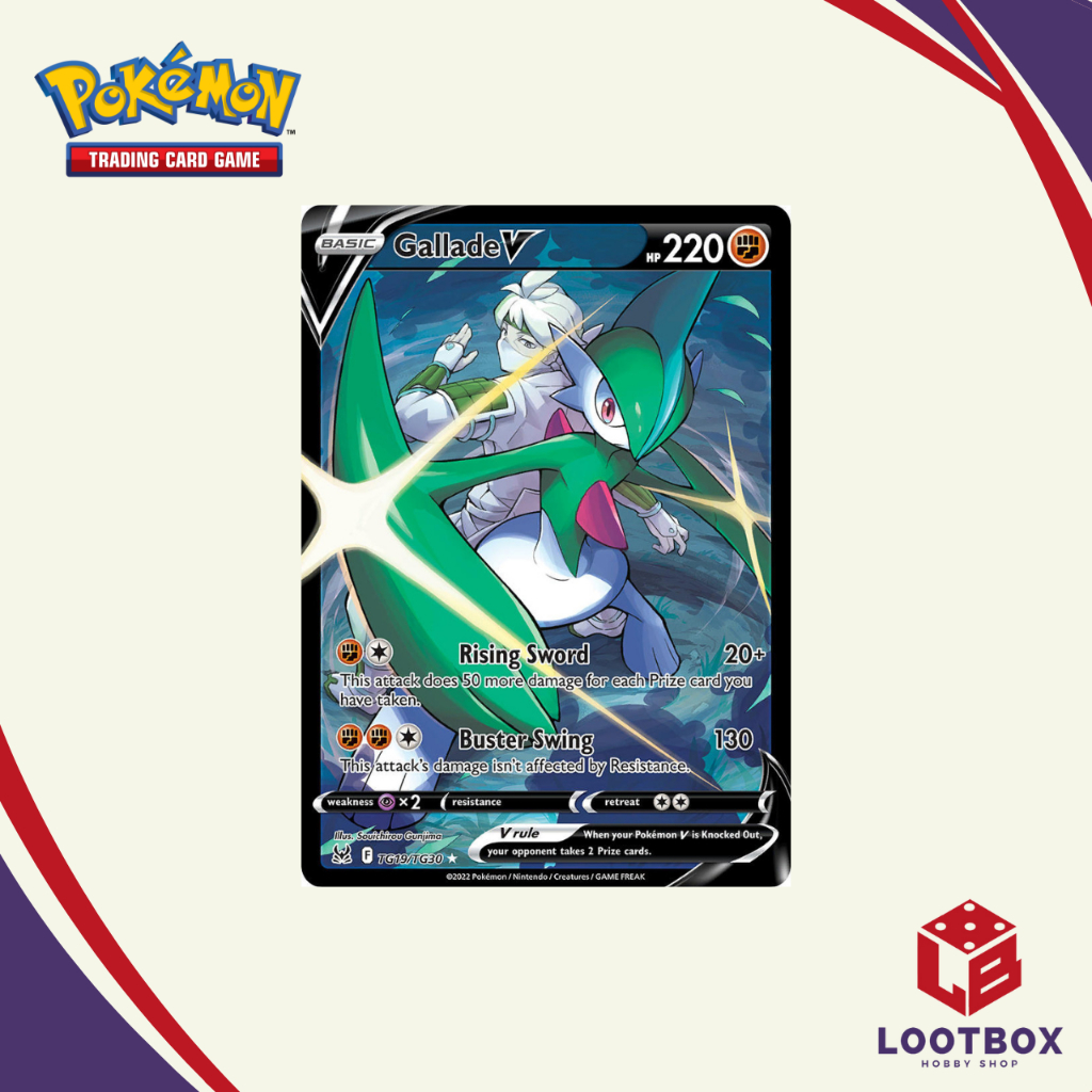 Pokemon Card Game: Gallade V (Trainer Gallery) - Lost Origin | Shopee ...