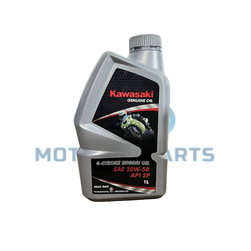 Kawasaki Oil 1L Motorcycle Genuine Oil 4 STROKE ENGINE OIL SAE 20W 50 ...