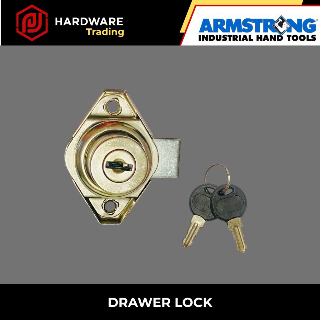 Drawer lock Cupboard desk lock showcase lock with keys | Shopee Philippines