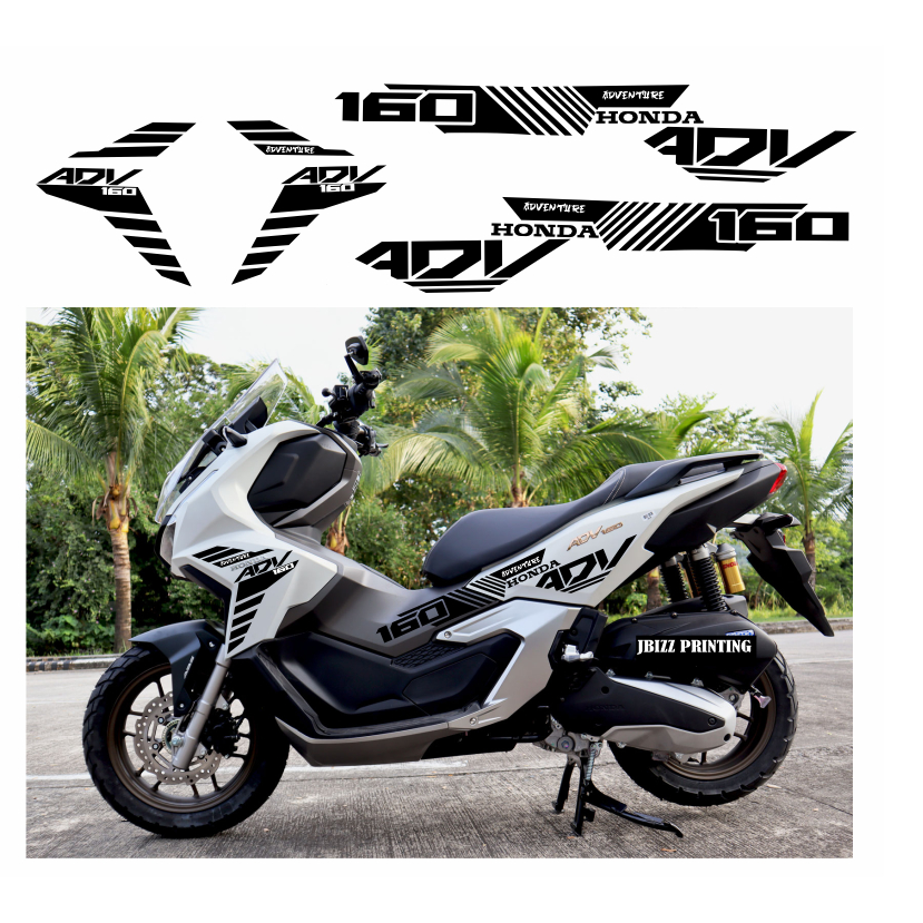 HONDA ADV 160 CUT OUT DECALS URBAN DESIGN | Shopee Philippines