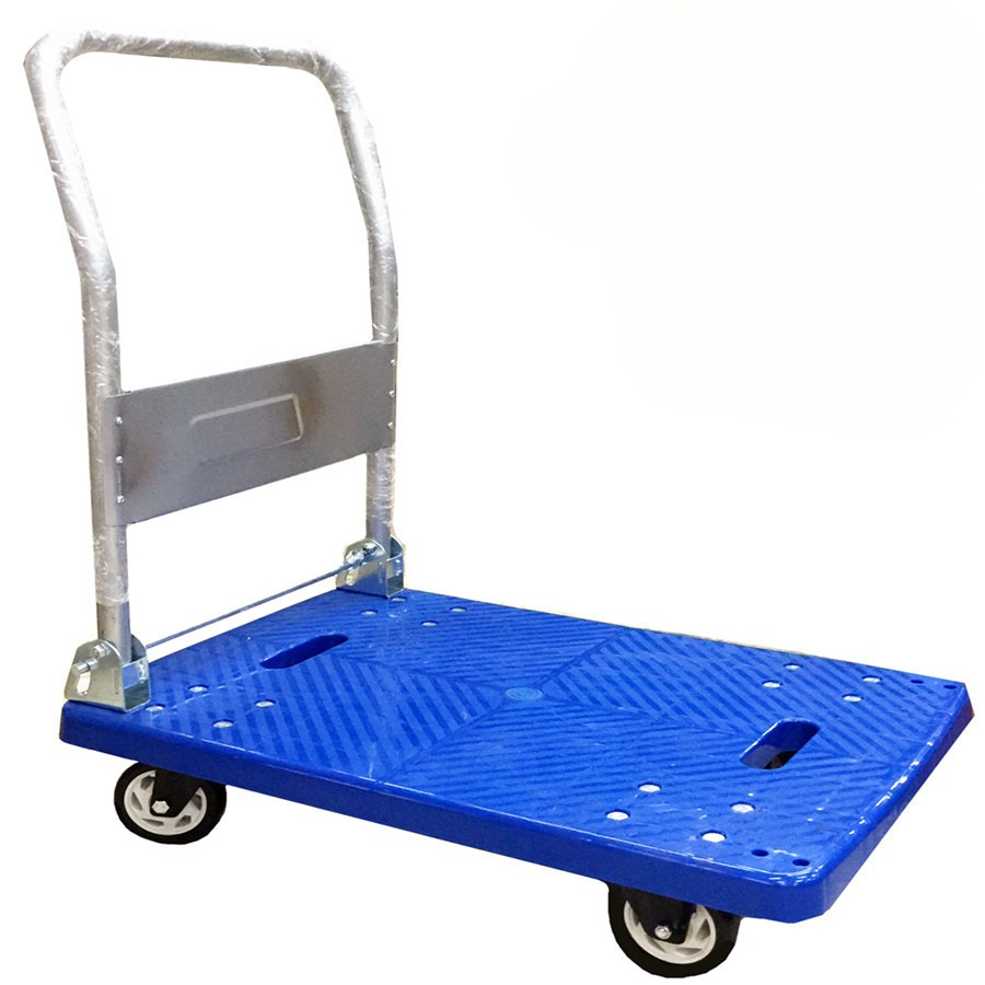 400KG Capacity Foldable Push Cart Heavy-Duty Large Platform | Shopee ...