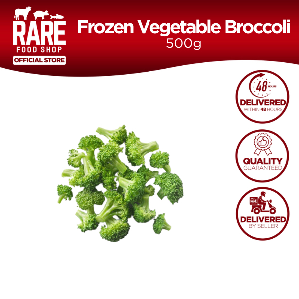 Rare Food Shop Frozen Vegetable Broccoli 500g | Shopee Philippines