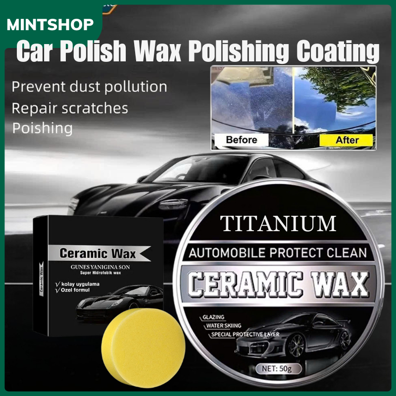 Titanium Ceramic Wax Car Polish Wax Polishing Coating Car Paint Wax ...