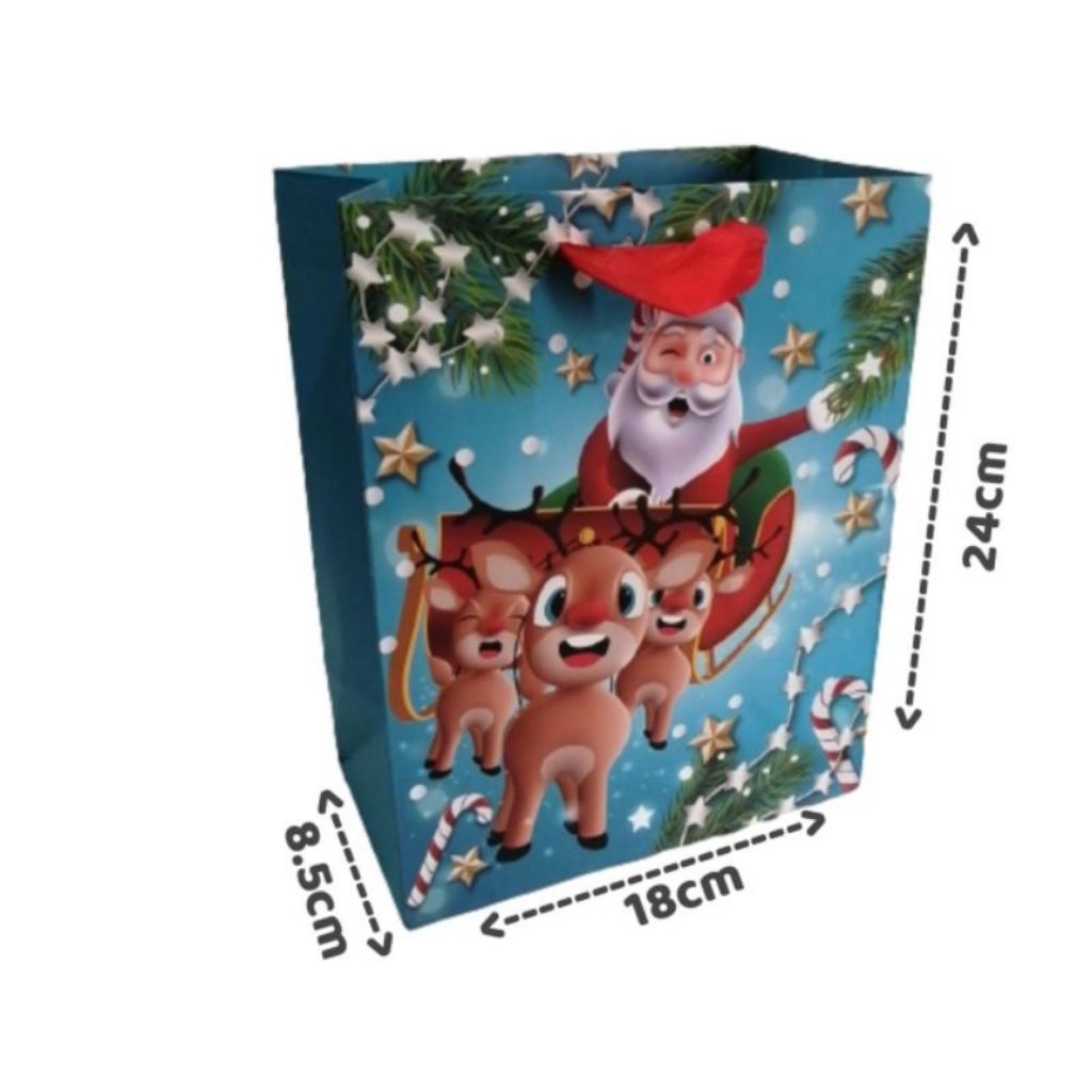 12pcs SMALL Paper Bag Christmas Gift Bag. | Shopee Philippines