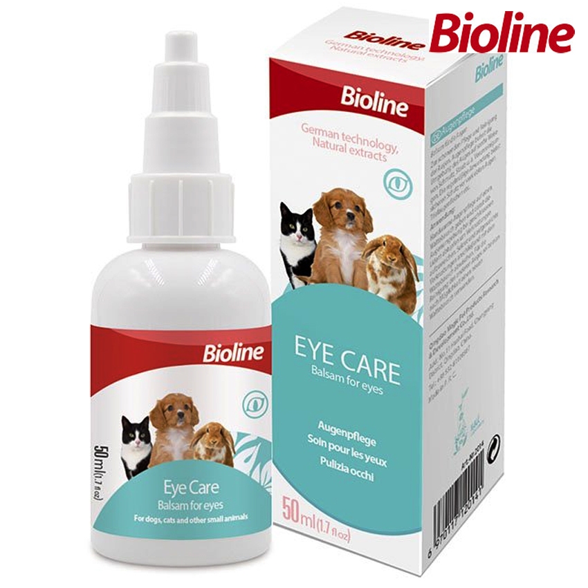 Bioline Eye Care Drops Balsam for Eyes Dog Eye Cleaner 50ml | Shopee ...