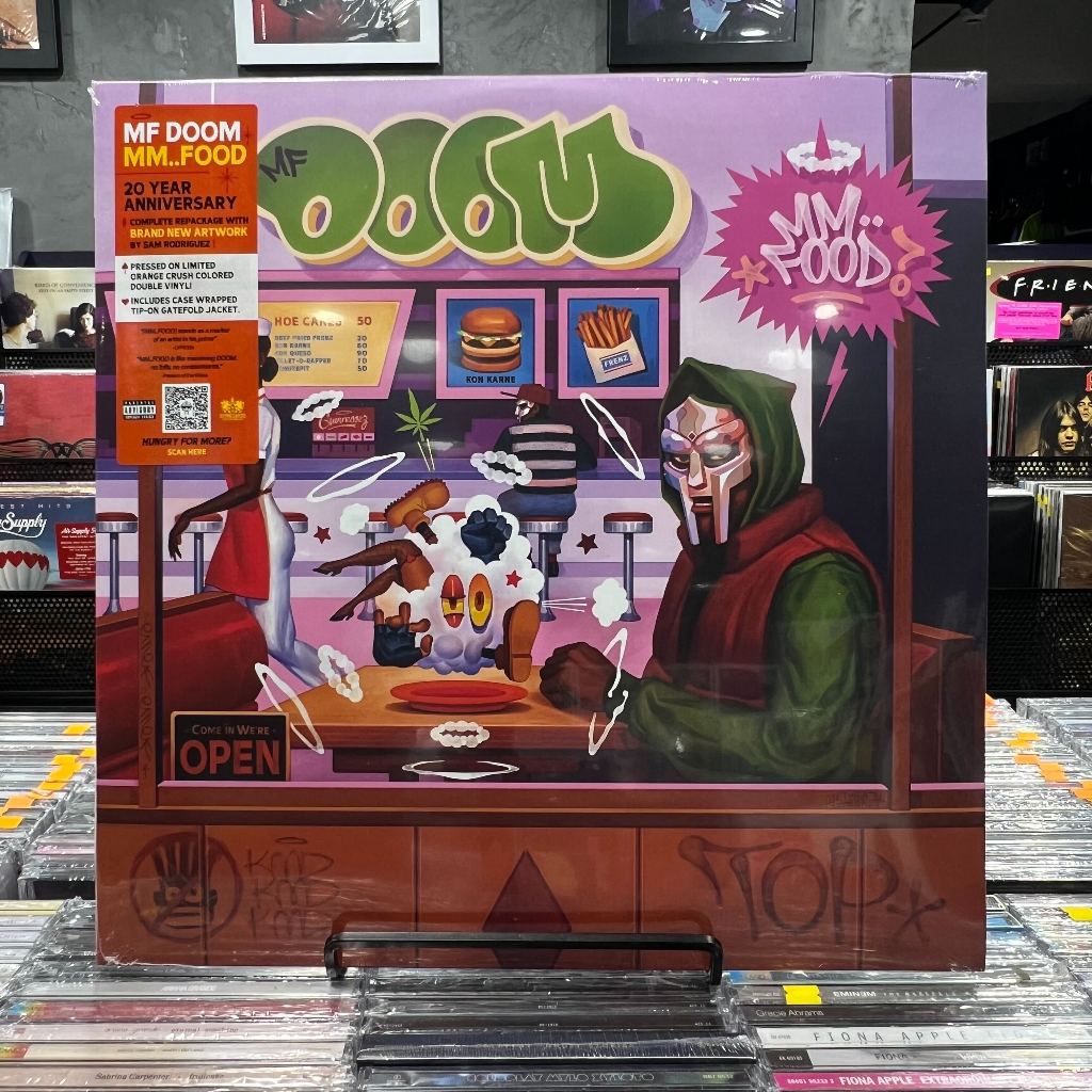 MF DOOM Mm..Food (20th Anniversary Edition) Vinyl (Orange, 2LP ...