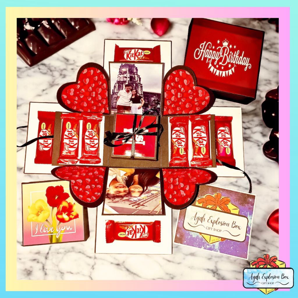 AFFORDABLE CHOCOLATE EXPLOSION BOX | Shopee Philippines