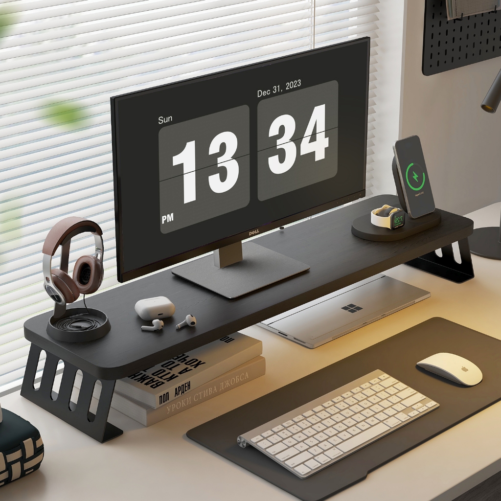 Desktop Monitor Riser Storage Rack Gaming Room | Shopee Philippines