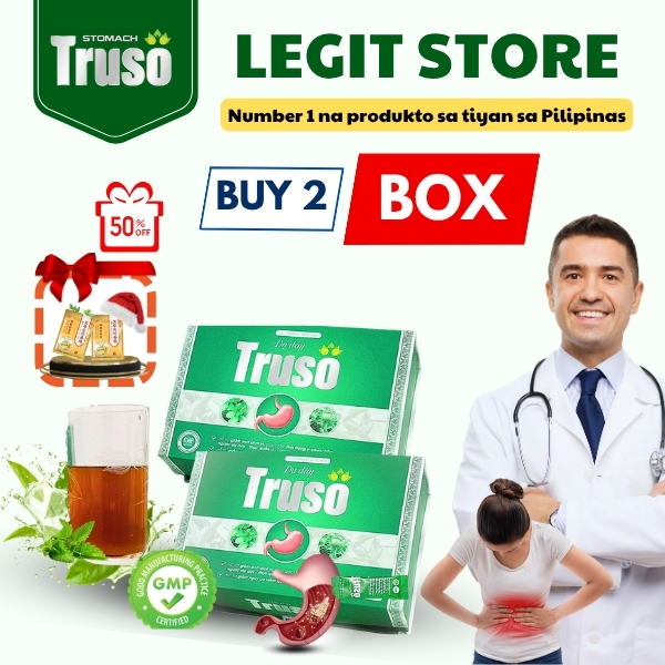 [BUY 2 GET 2] Fowder Truso stomach herbar 1box/ 20Sachet acid reflux ...
