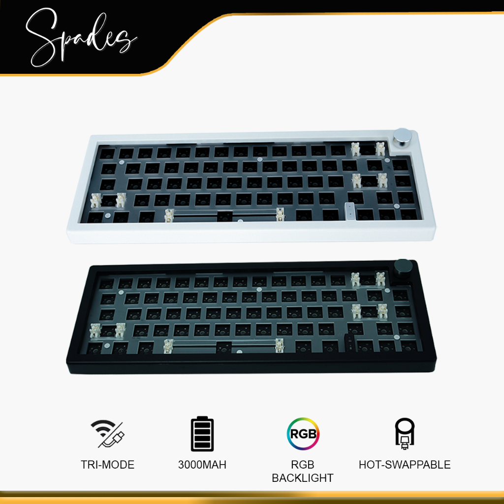 Gigaware ZUOYA GMK67 V2 RGB Customize DIY Mechanical Keyboard 67 Keys ...