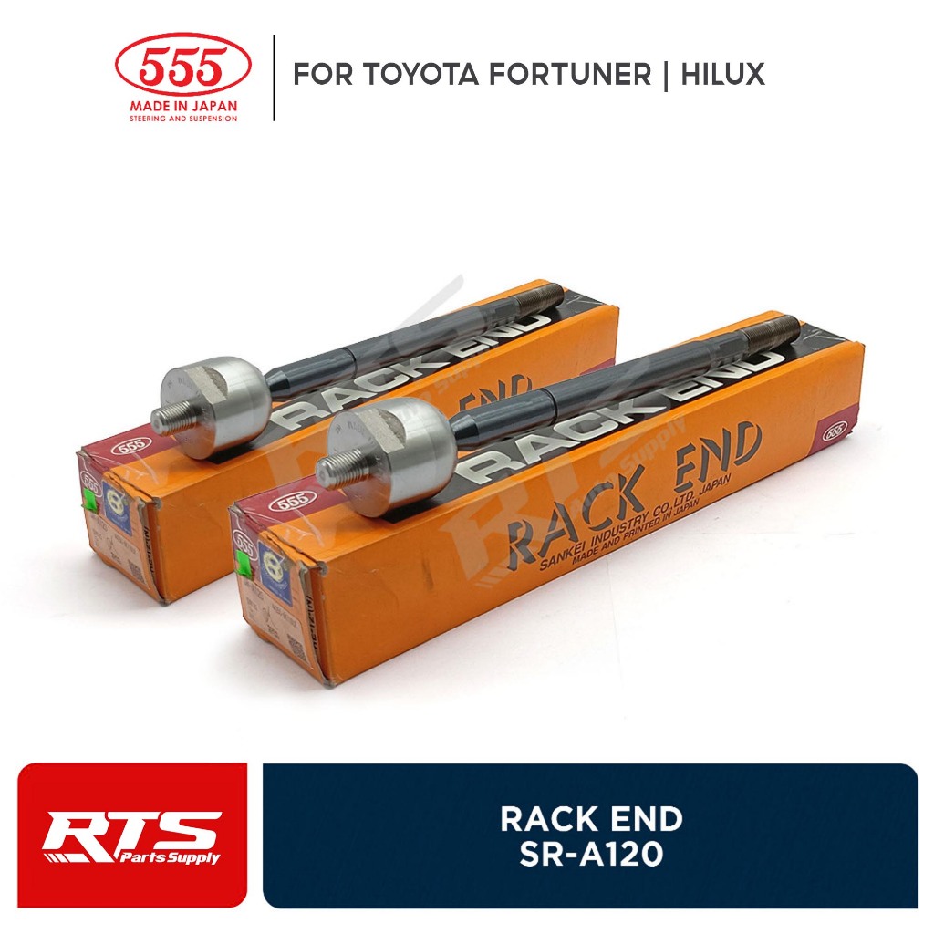 555 SR-A120 Rack end Toyota Fortuner / Hilux / 44250-OK710LR 2pcs ...